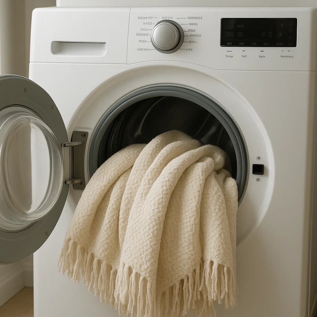 How to Wash Throw Blanket Without Losing Softness - Aosom