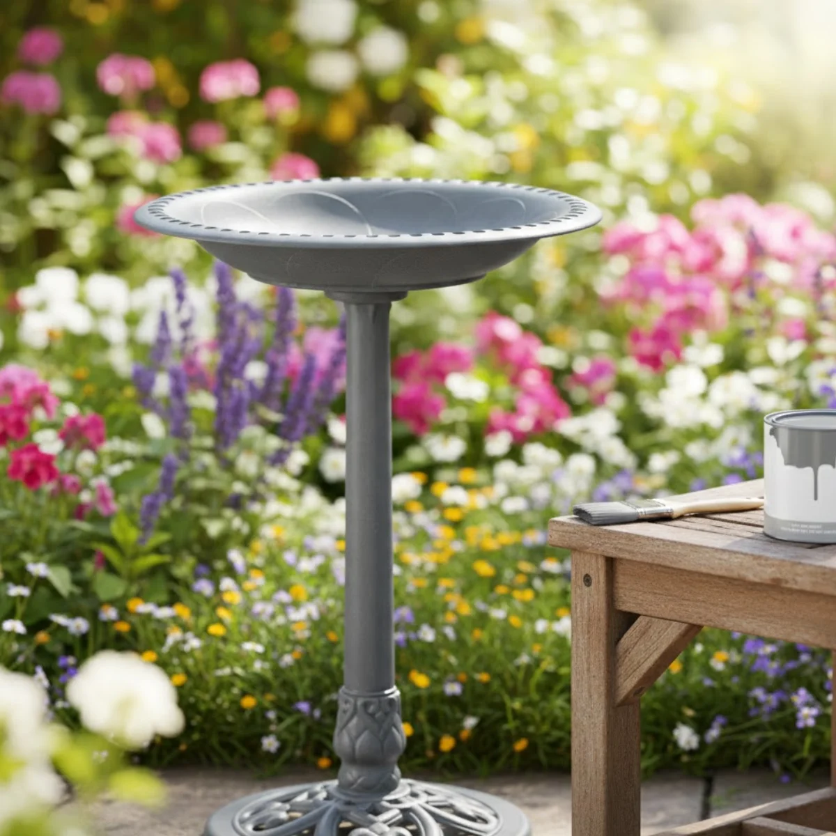 How to Paint a Bird Bath: A Step-by-Step Guide - Aosom