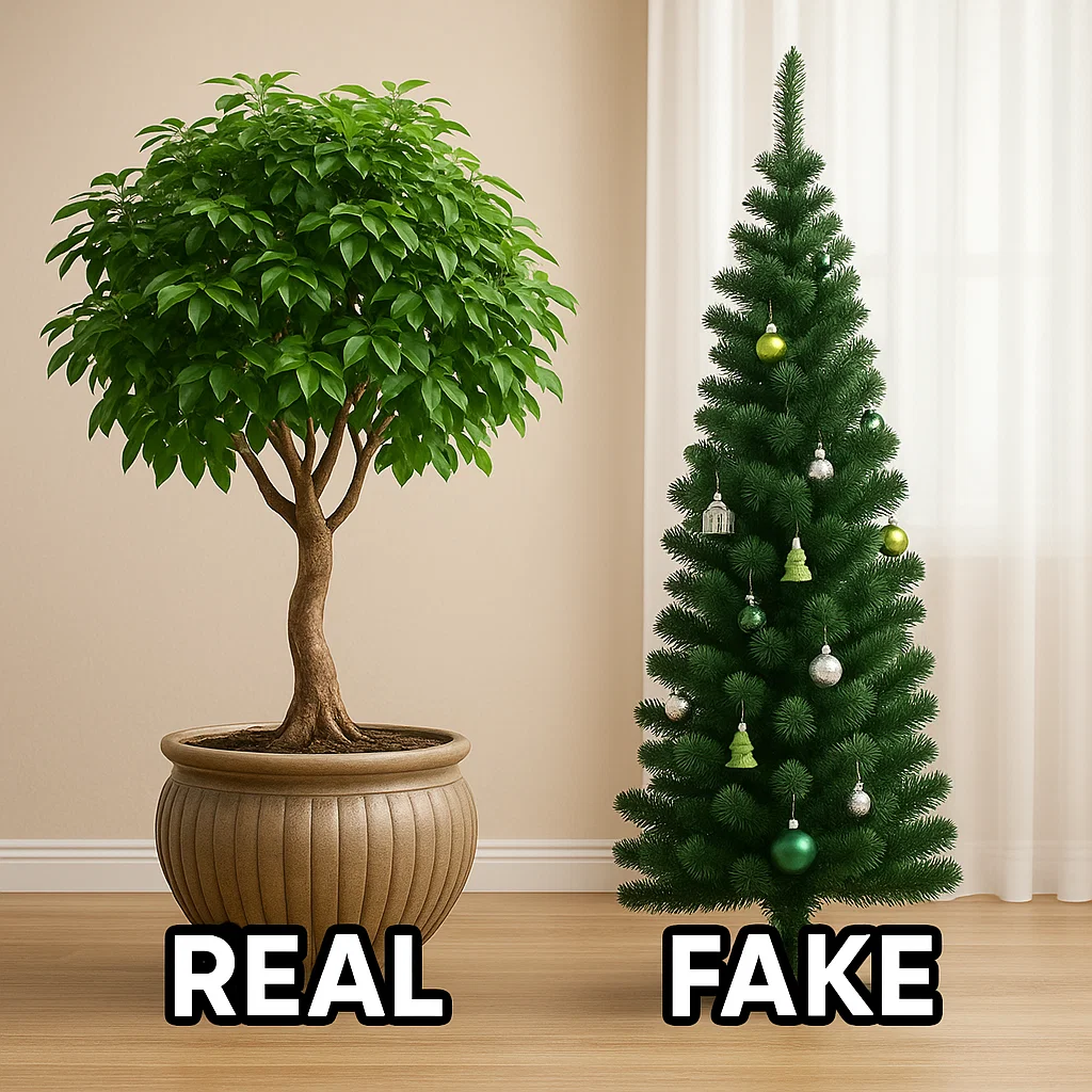 Real vs Fake Christmas Trees: How to Choose the Best One - Aosom