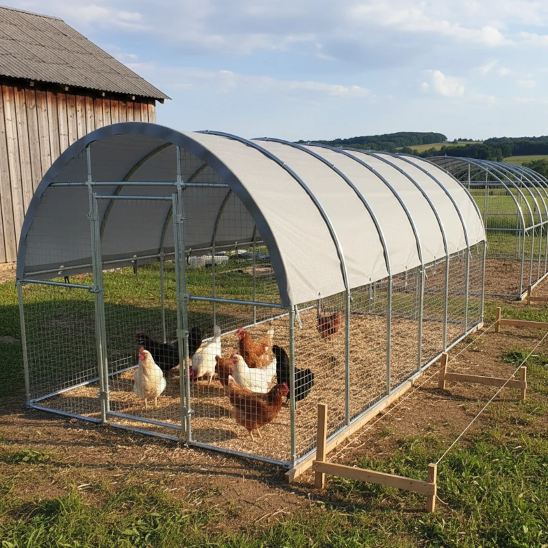 How Big Should a Chicken Run Be: Perfect Size for a Healthy Flock - Aosom