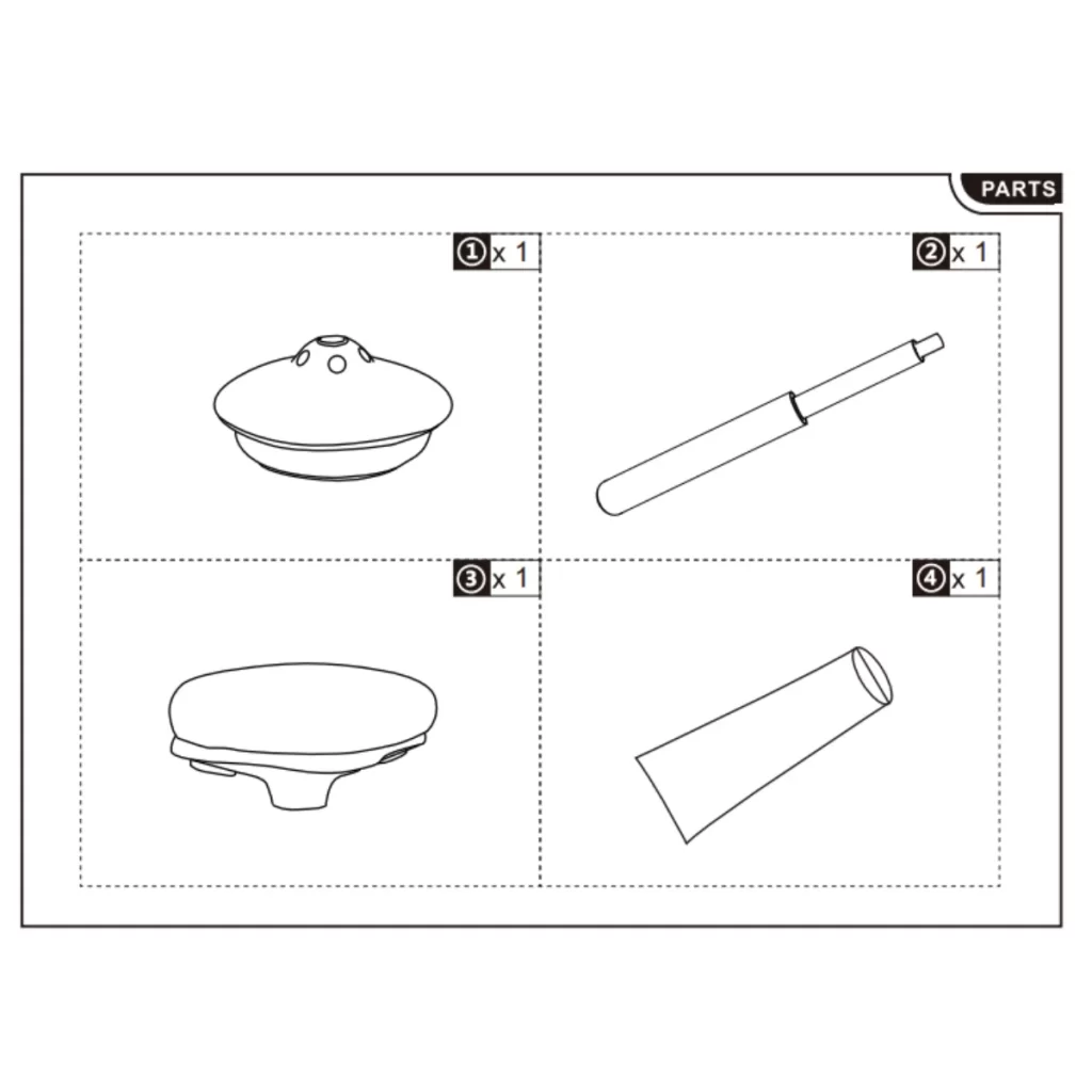 Assembly Instructions for HOMCOM Backless Wobble Chair (SKU:921 ...