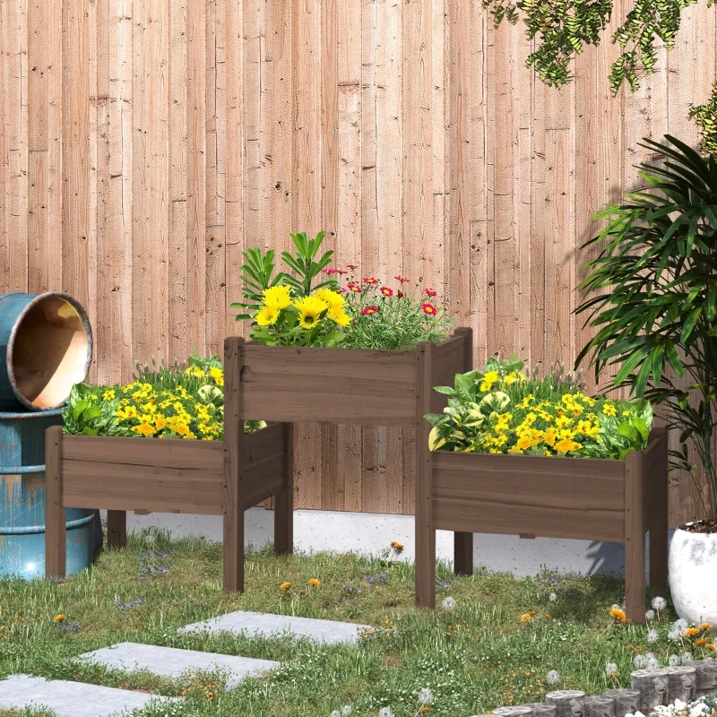 Best Raised Garden Beds for Seniors for Comfortable Planting - Aosom