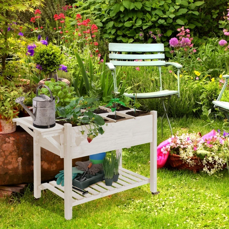 Best Raised Garden Beds for Seniors for Comfortable Planting - Aosom
