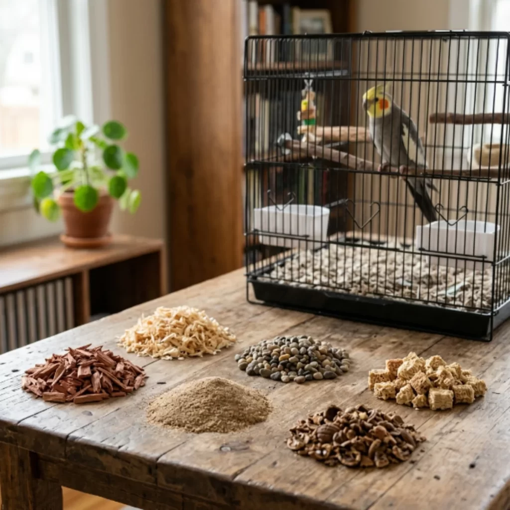 What to Put Under Bird Cage: Best Materials & Safety Guide - Aosom